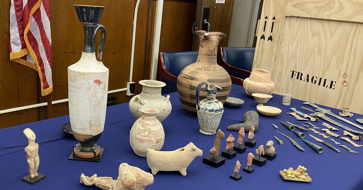 Ανοιχτή συζήτηση για τον επαναπατρισμό κυπριακών αρχαιοτήτων στο ARTos ...