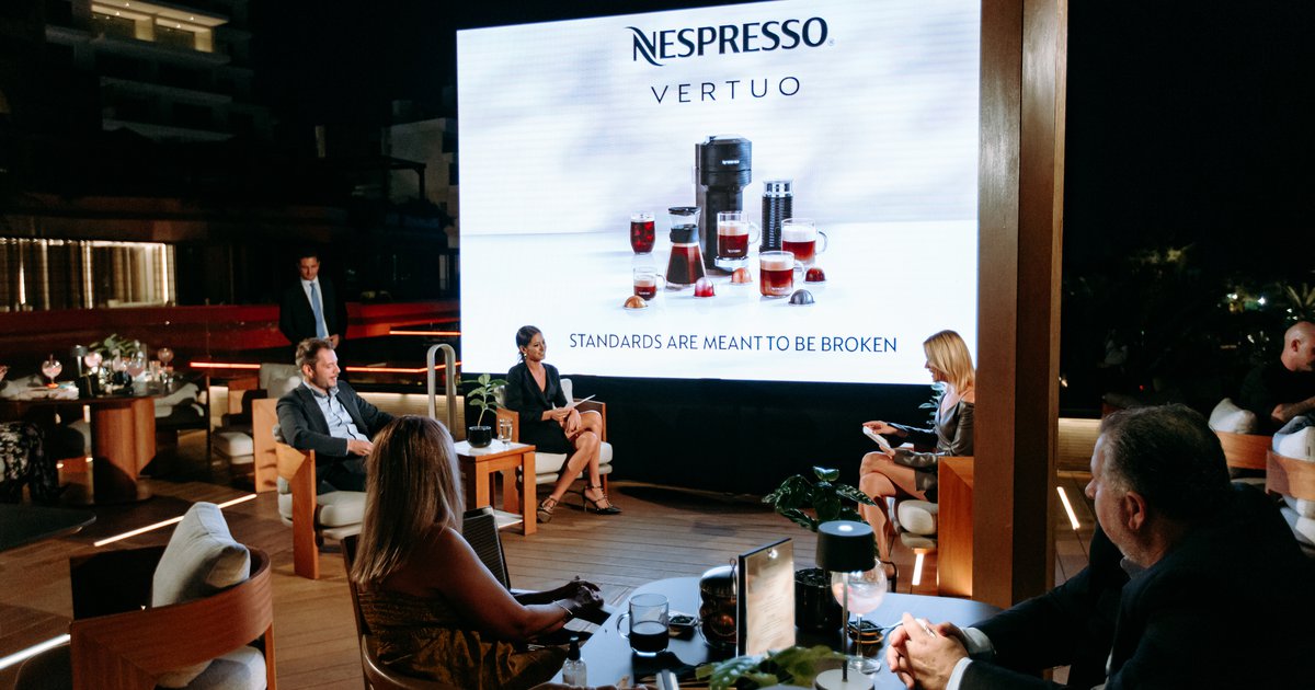 Η Nespresso παρουσιάζει το νέο σύστημα καφέ Vertuo | Check In Cyprus