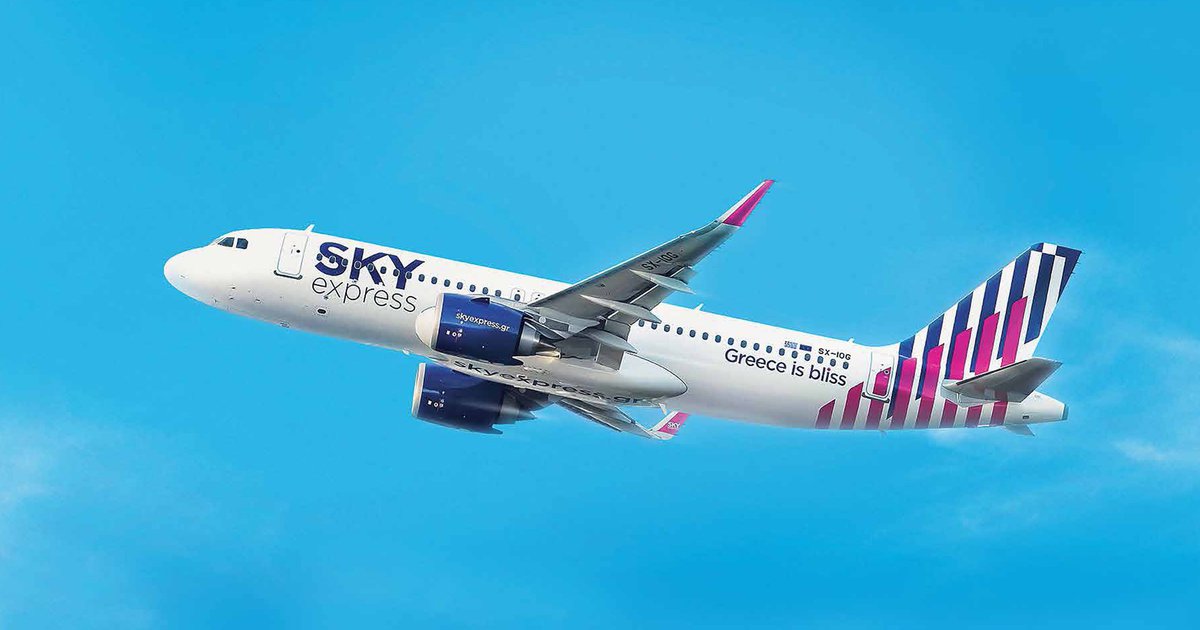 Η Sky Express ανακοίνωσε εισιτήρια με έως -50% για όλο το δίκτυό της ...