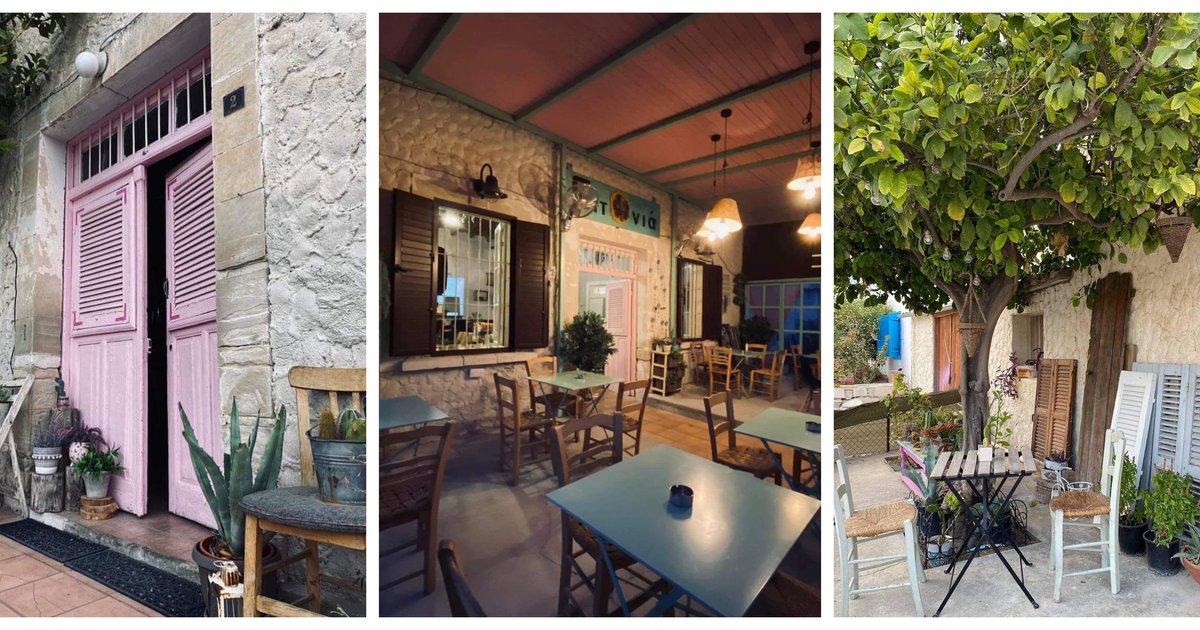 Ένα cafe bar σε μια γειτονιά στο χωριό, κλέβει τις εντυπώσεις | Check ...