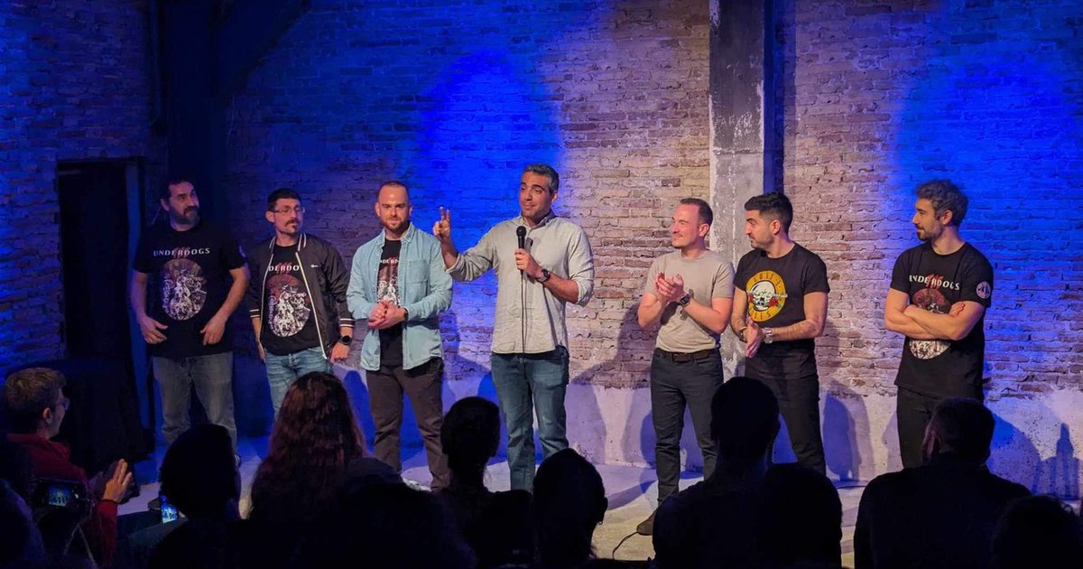 Oι Underdogs επιστρέφουν για μια stand up comedy παράσταση | Check In ...
