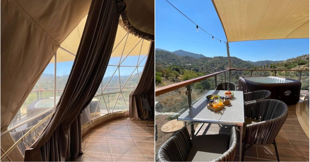 Πολυτελές glamping στην Κύπρο, σε ένα υπέροχο igloo στο βουνό | Check ...