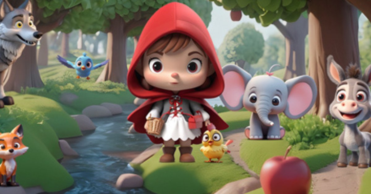 Η Κοκκινοσκουφίτσα και τα ζωάκια του δάσους μαζί με τους Messy and Sensory Play By TinyTitans με ...